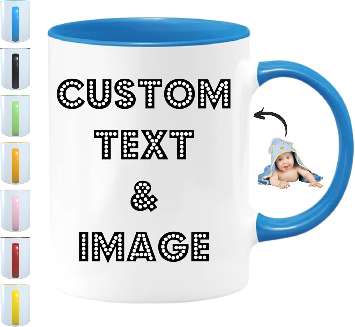 Custom Mug - Personalized Coffee Mug with Photo, Logo, or Text | Custom ...