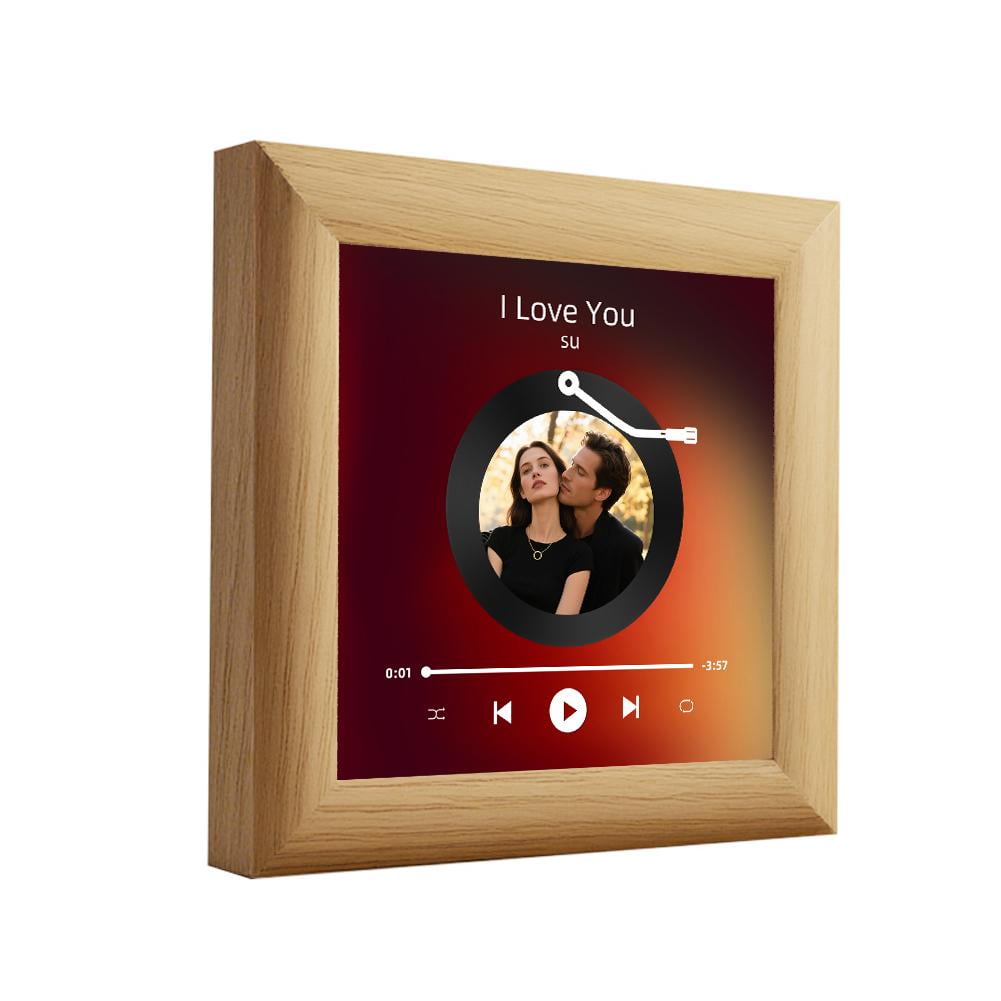 Custom Music Fridge Magnet with Photos, Personalized Music Refrigerator ...