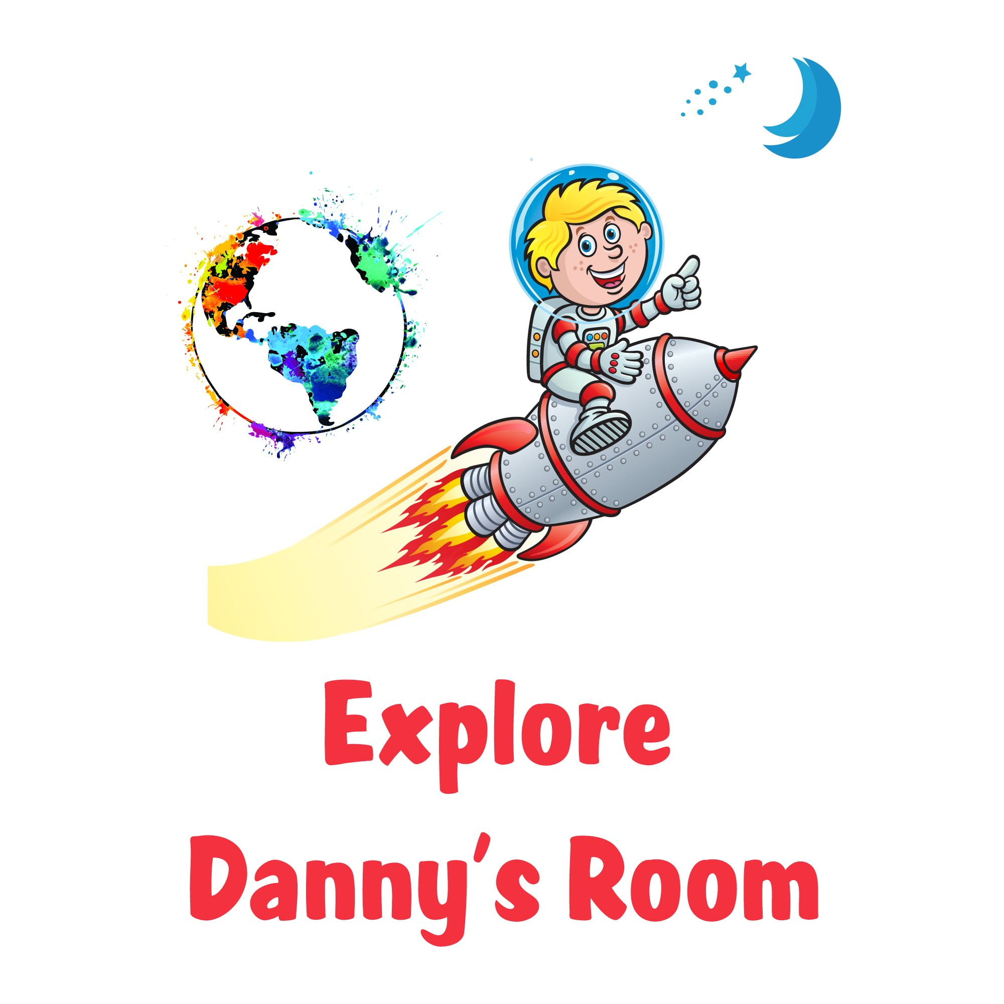 Custom Name Explore Space Quote LetteringWall Decal Decoration Explore ...