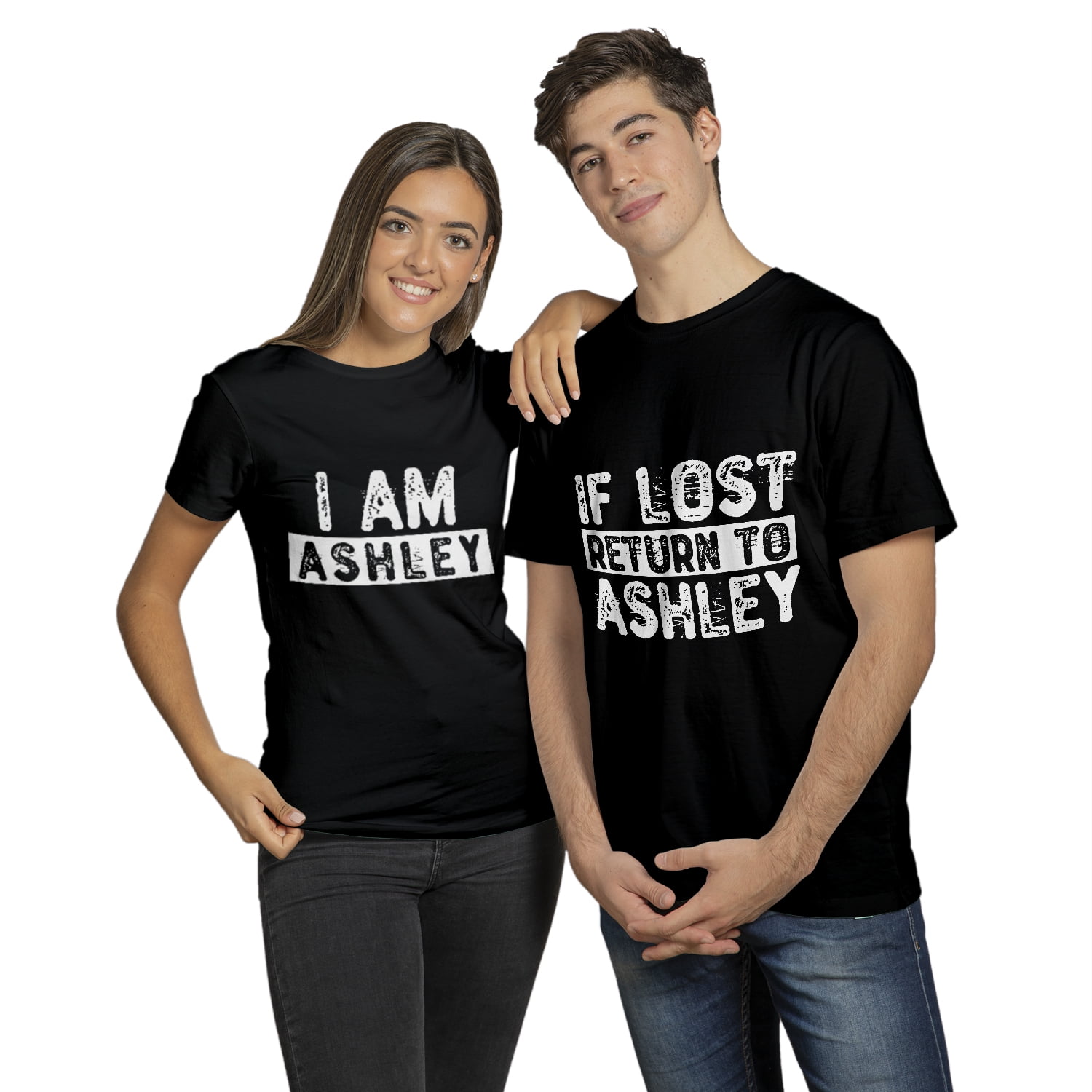 Custom Name If Lost Return To Babe Funny Couple T-shirt – Matching ...