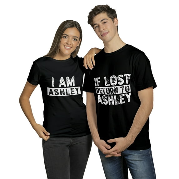 Custom Name If Lost Return To Babe Funny Couple T-shirt – Matching ...