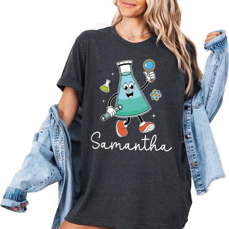 Custom Name Lab Week Shirt, Laboratory Scientist Shirt, Lab Staff Shirt ...