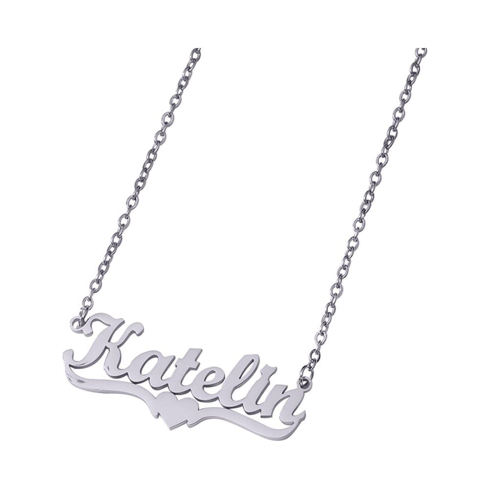 Custom Name Necklace Personalized Customized Jewelry Gift for Women ...