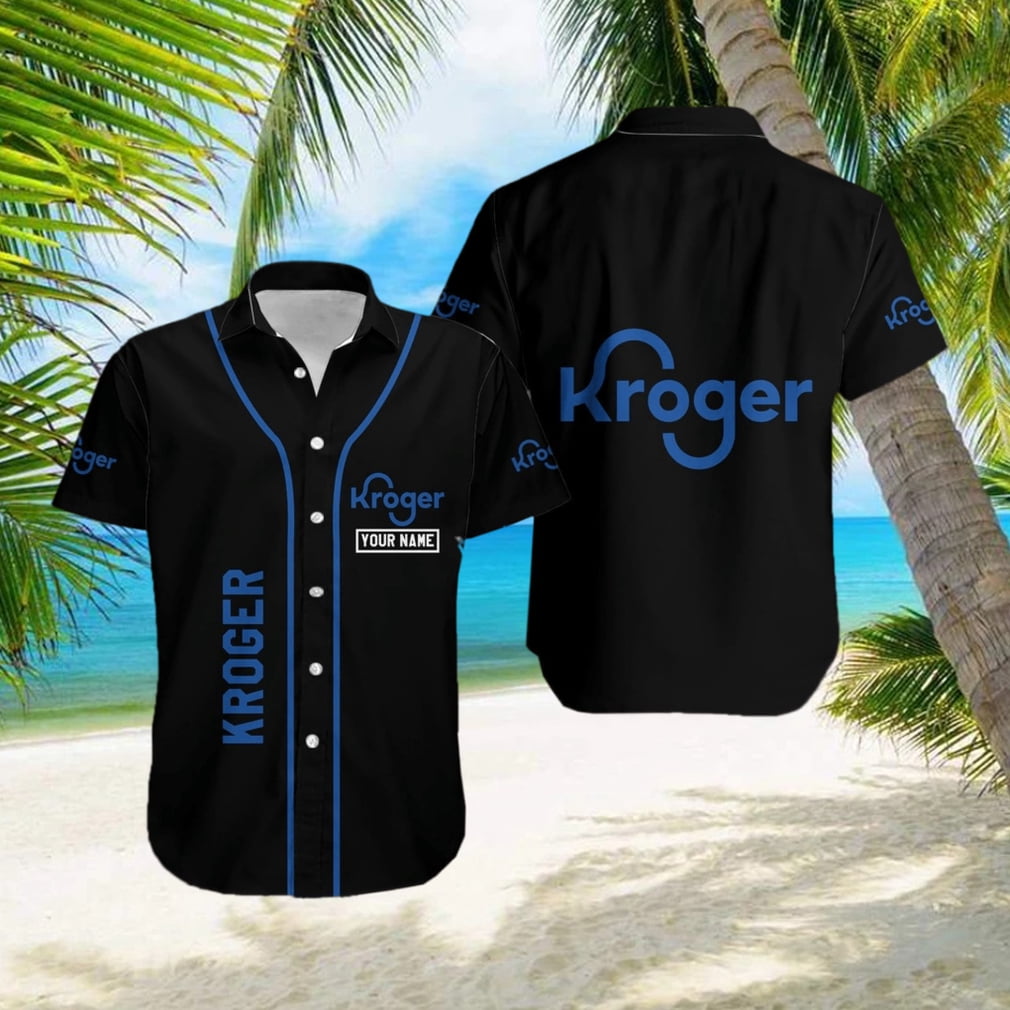 Custom Name kroger Brand Affordable 3D Hawaiian Shirt For Summer ...