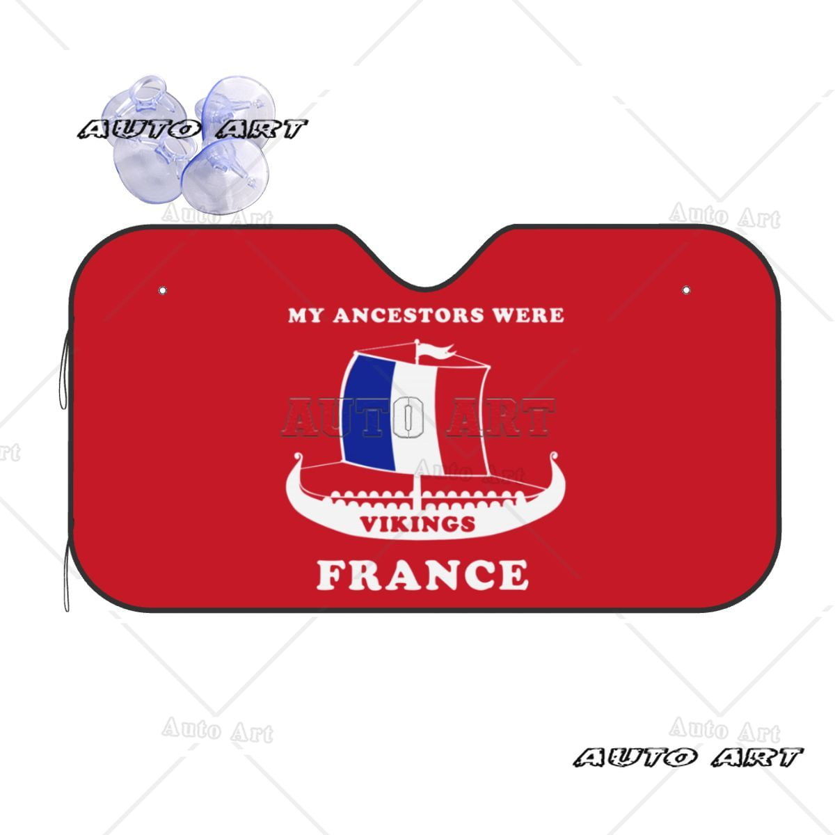 Custom Napoleonic French 85th Regimental Flag Front Windshield Sunshade ...
