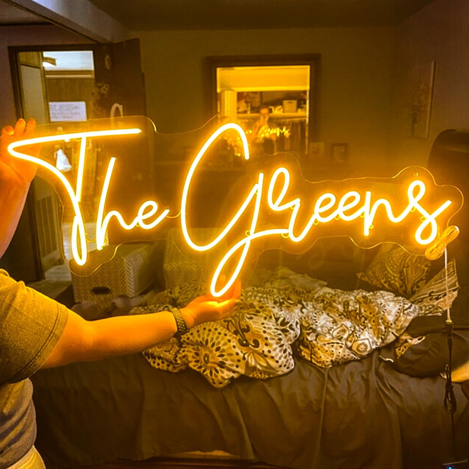Custom Neon Signs, Personalized LED Neon Light Signs for Wedding, Neon ...