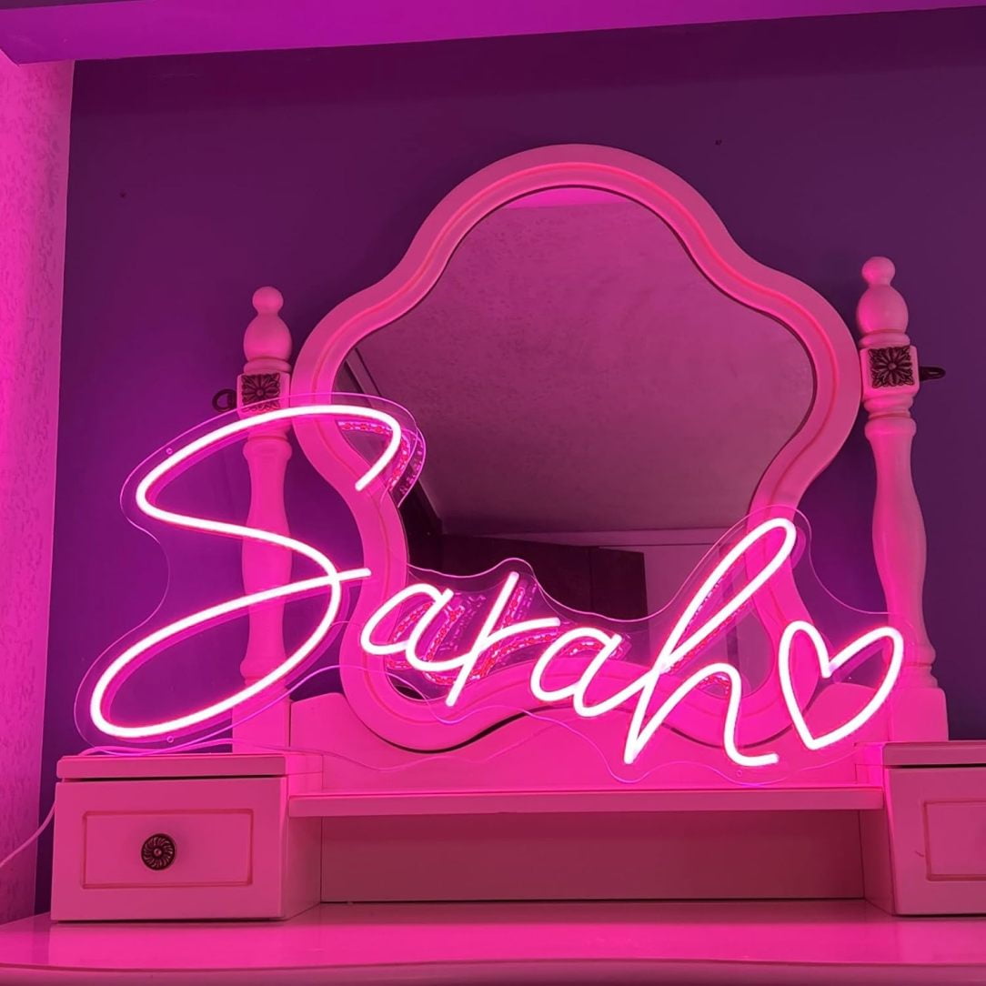 Custom Neon Signs, Personalized Large LED Neon Signs for Wedding ...