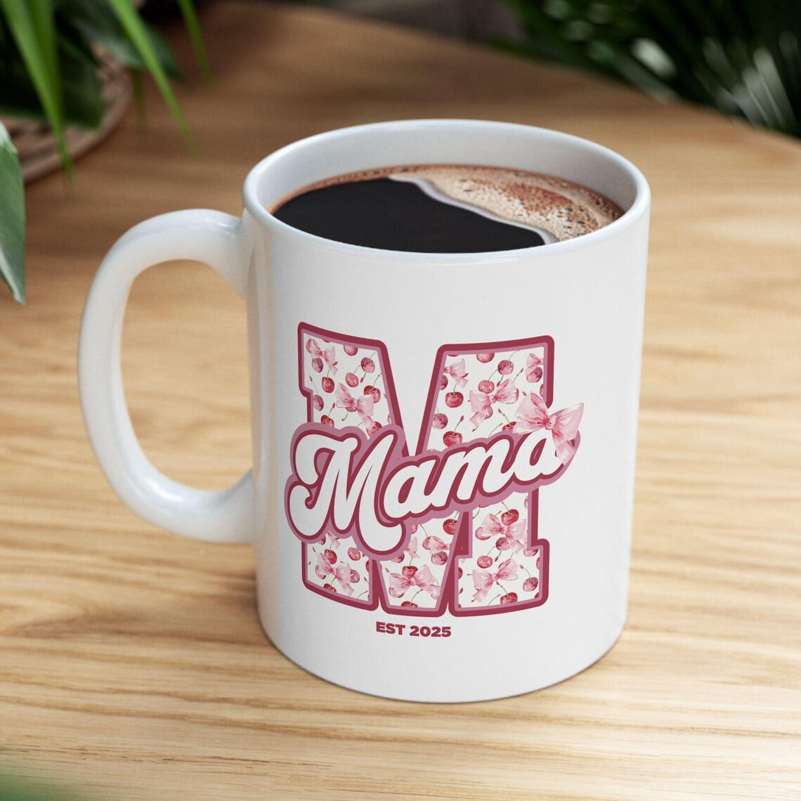 Custom New Mama Mug First Mother's Day Pregnancy Announcement Coffee ...