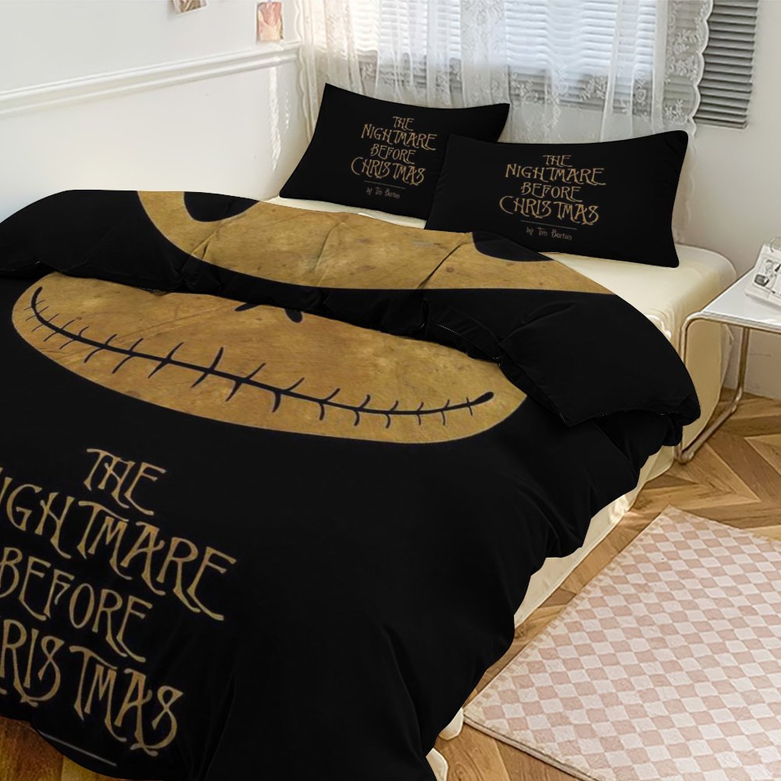 Custom The Nightmare before Christmas Sheets Quilts Bedding Sheet Sets ...