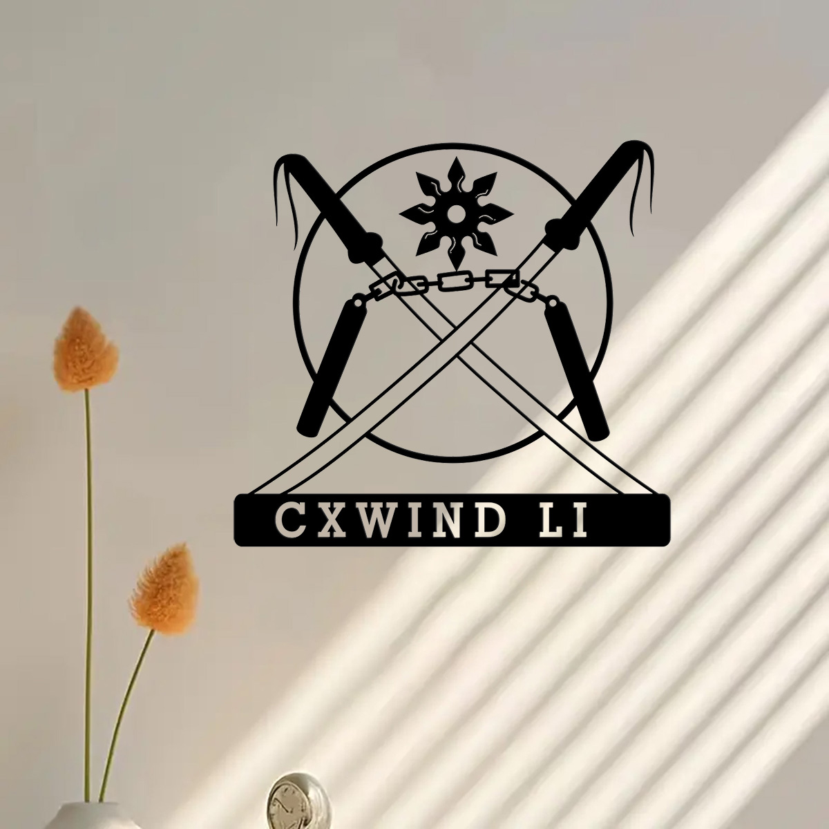 Custom Ninja Weapon Metal Wall Art, Ninja Weapon Metal Sign, Ninja ...