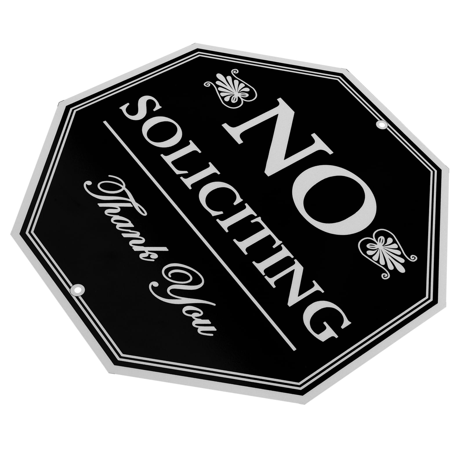 Custom No Soliciting Door Sign Thank You Solicitation - Walmart.com
