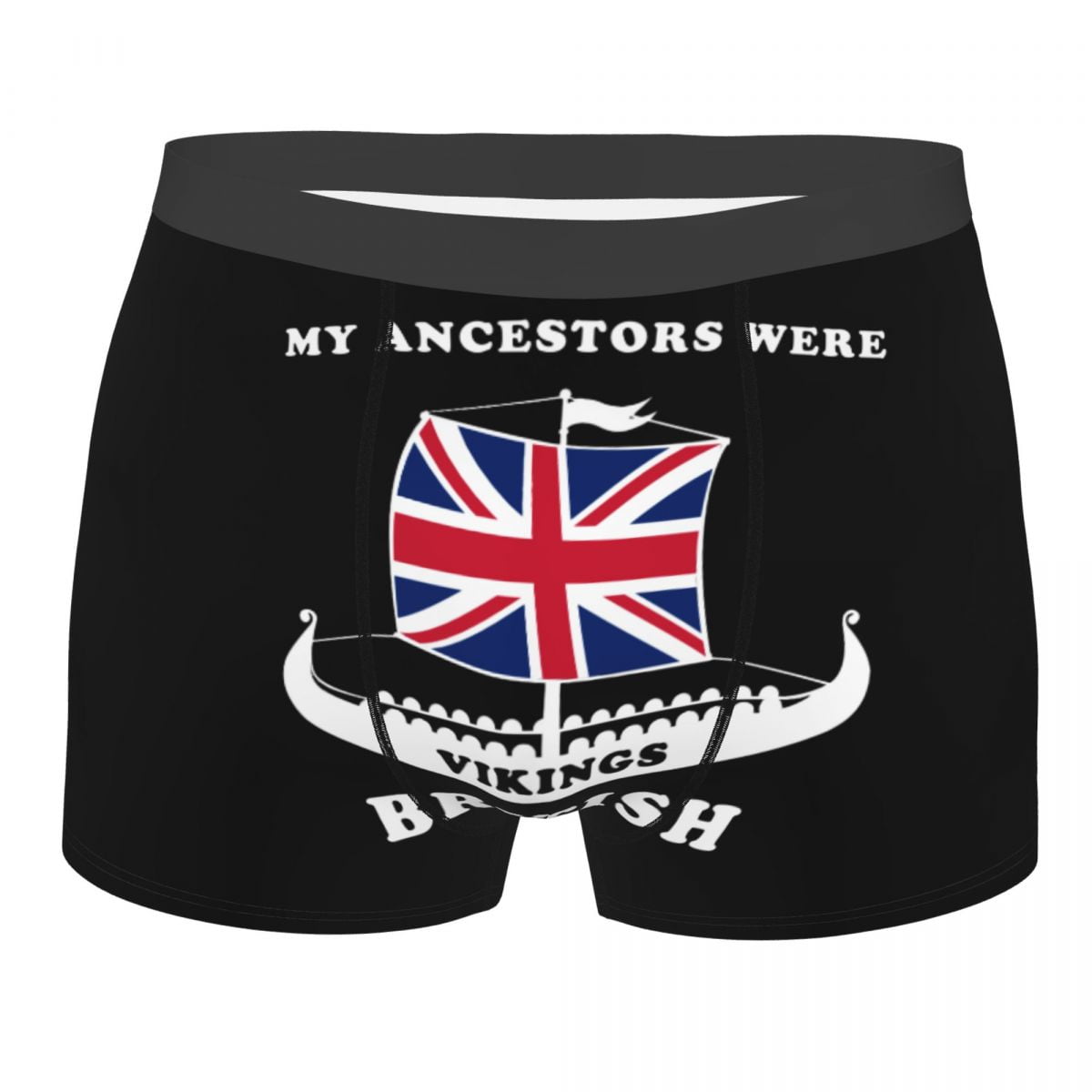 Custom Novelty UK Flag Boxers Shorts Panties Male Underpants Breathbale ...