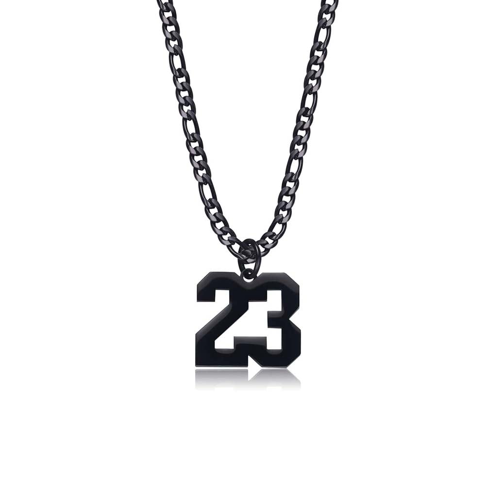 Custom Number Necklace for Men Women Hip Hop Personalised Pendant ...