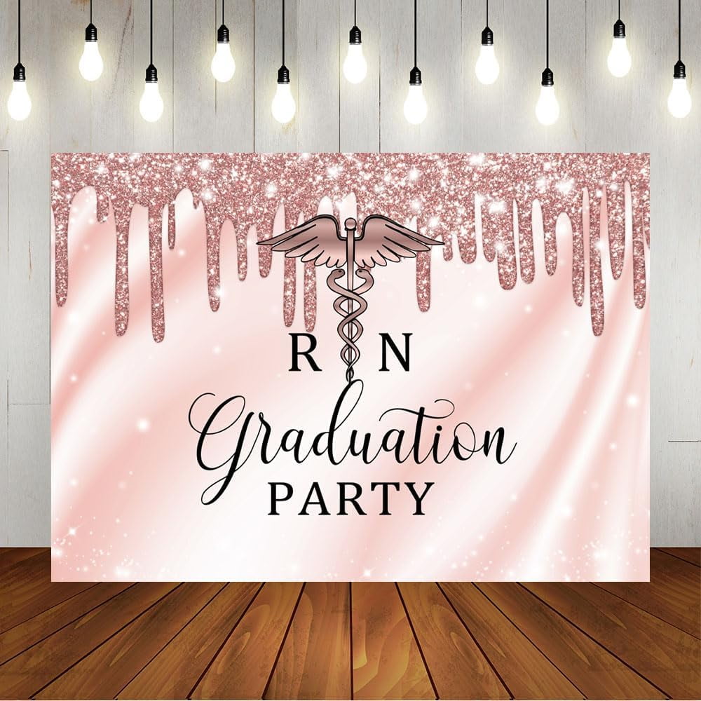 Custom Nurse Graduation Backdrop Congrats Nurse Grad Photography ...