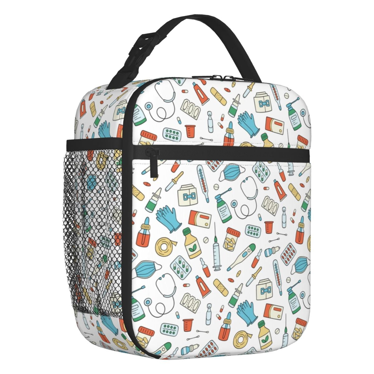 Custom Nurse Tool Pattern Lunch Bag Women Thermal Cooler Insulated ...