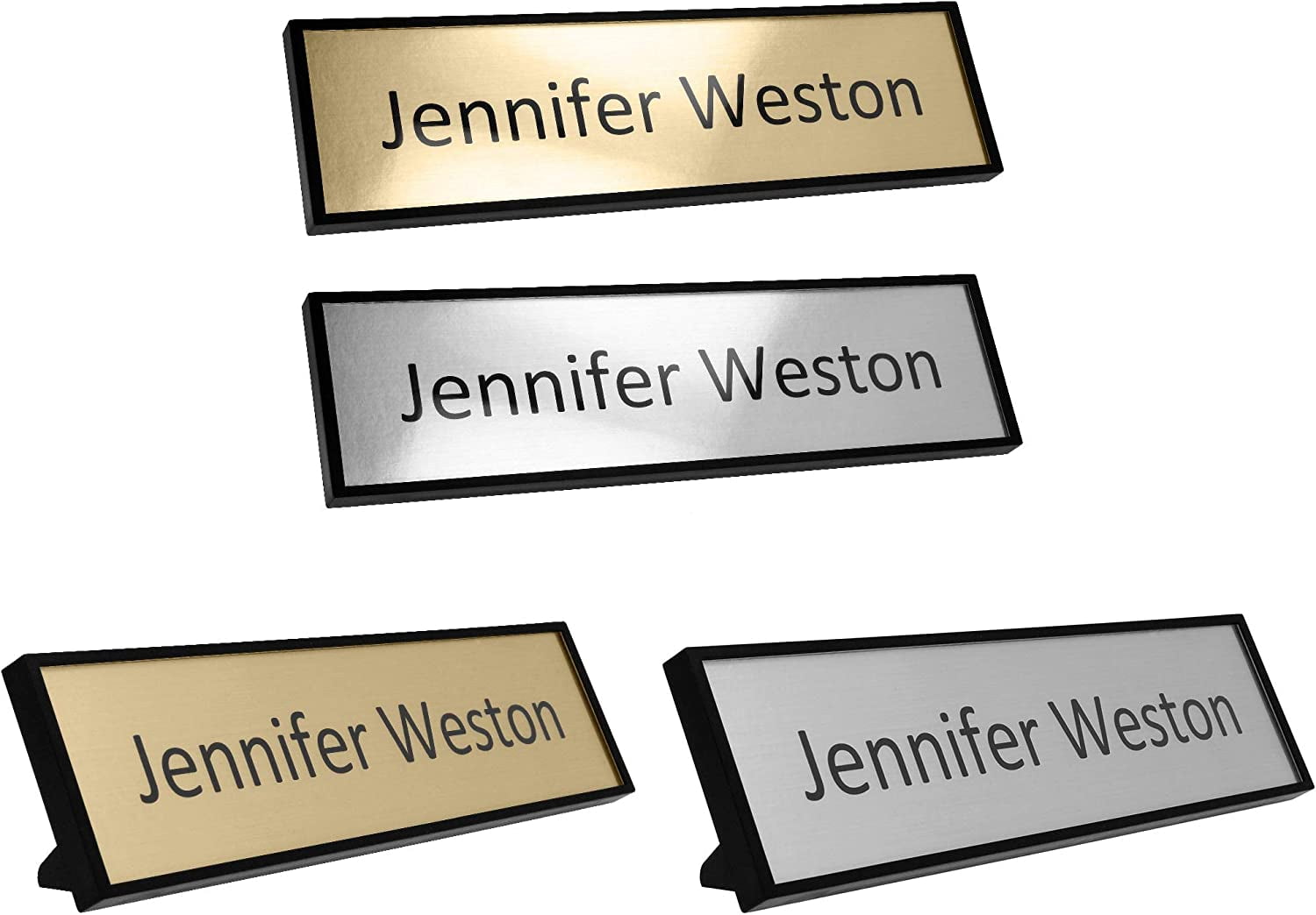 Custom Office Name Plate Kit ? Personalized ? Print at Home ? Desk or ...