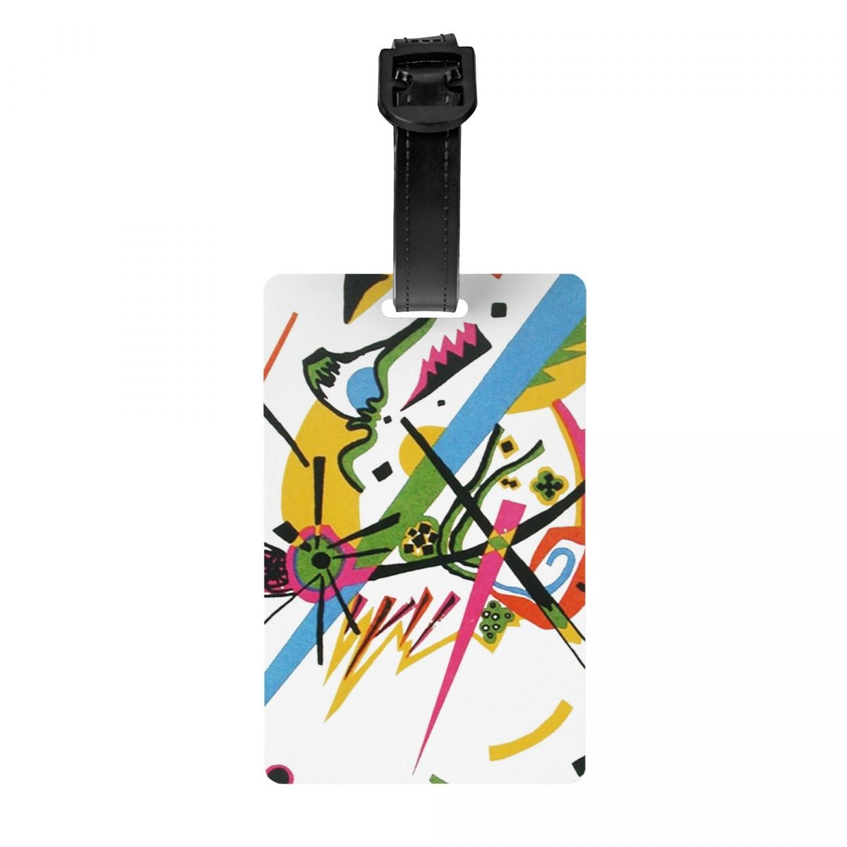 Custom One Line Face Art Luggage Tag With Name Card Pablo Picasso ...