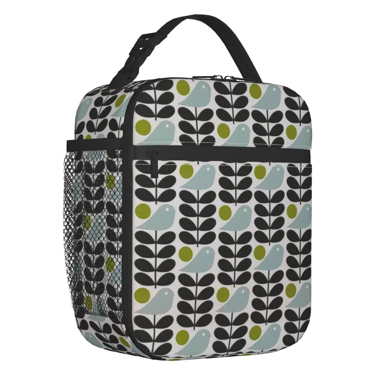 Custom Orla Kiely Mid Century Modern Lunch Bag Men Women Thermal Cooler ...