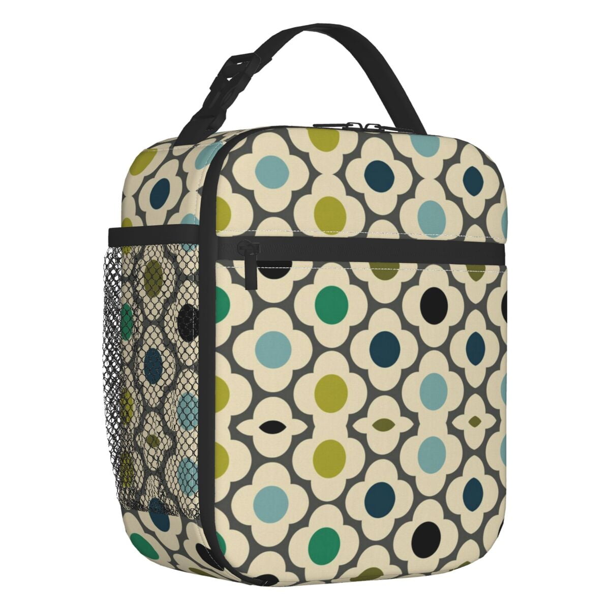 Custom Orla Kiely Mid Century Modern Lunch Bag Men Women Thermal Cooler ...