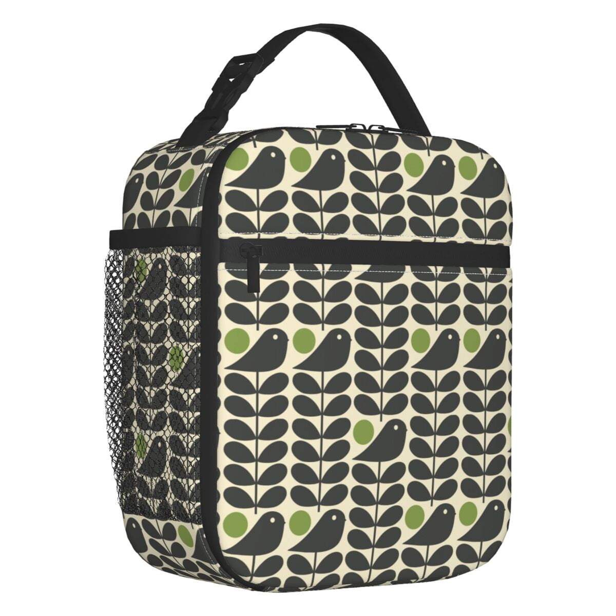 Custom Orla Kiely Mid Century Modern Lunch Bag Men Women Thermal Cooler ...
