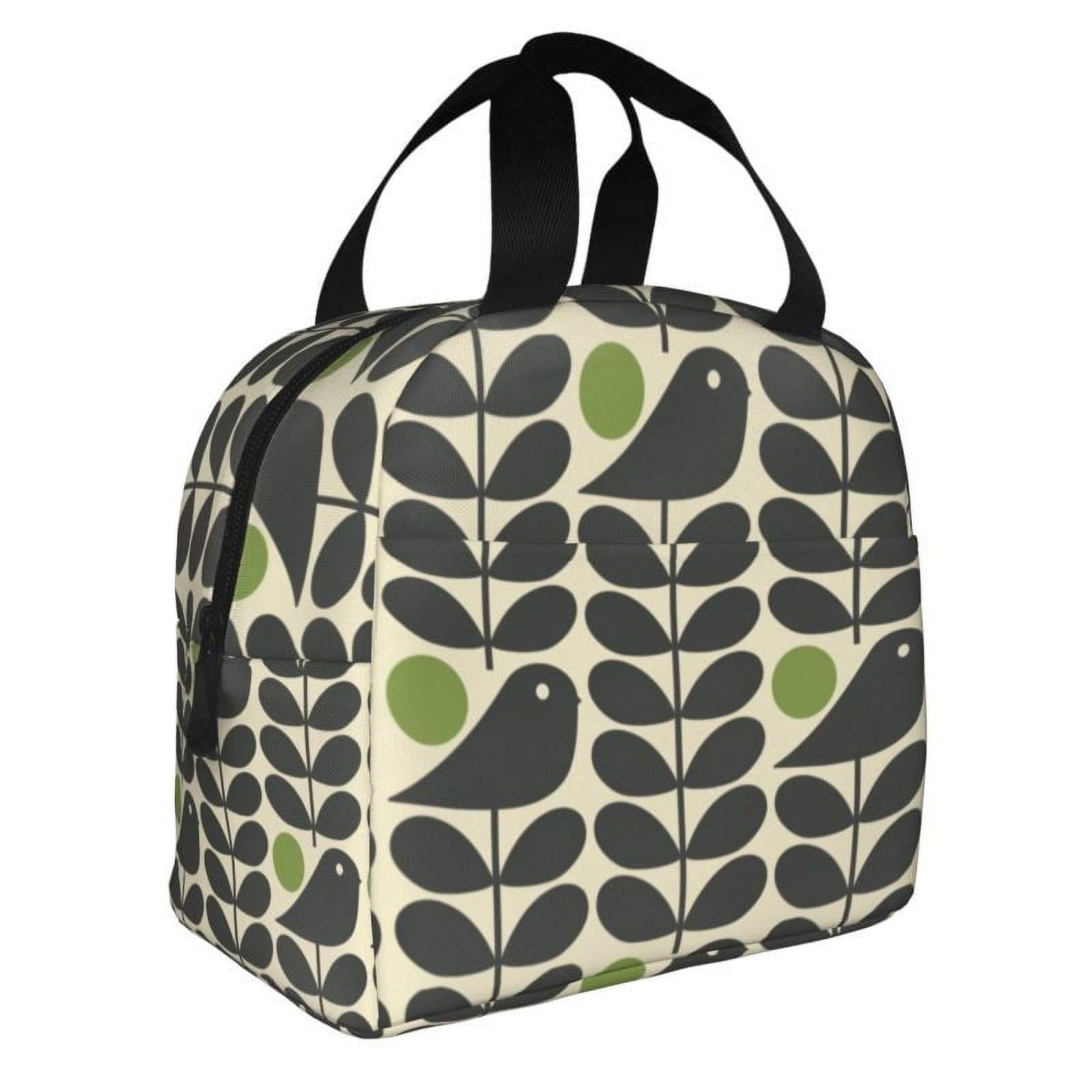 Custom Orla Kiely Multi Stem Lunch Bag Women Thermal Cooler Insulated ...