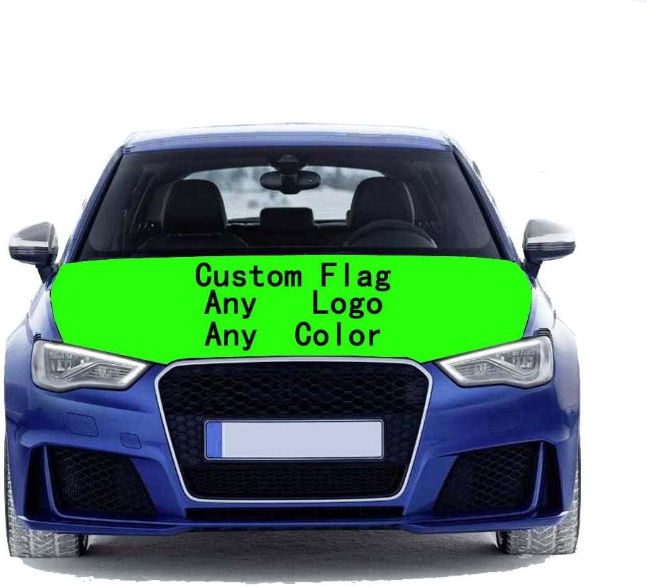 Custom Oversized Car Hood Cover 3.3X5FT/6X7FT100% Polyester Elastic ...