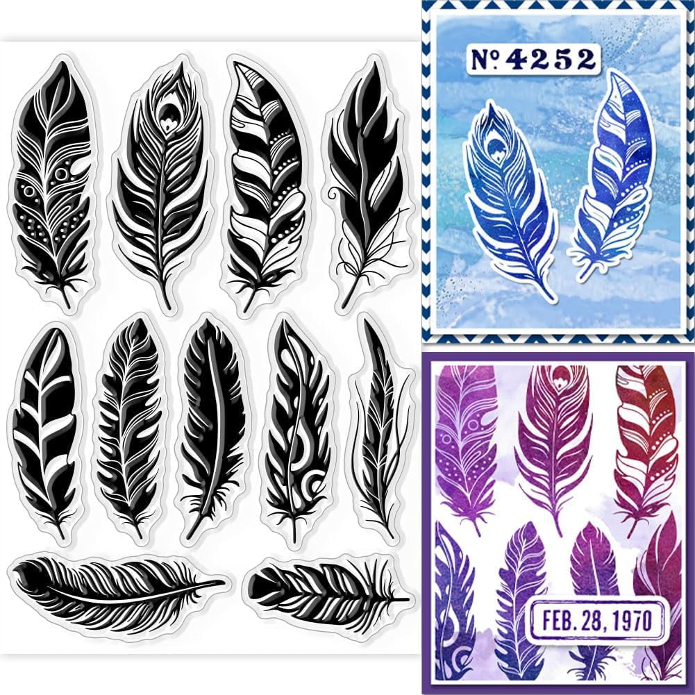 Custom PVC Plastic Clear Stamps for DIY Scrapbooking Photo Album ...