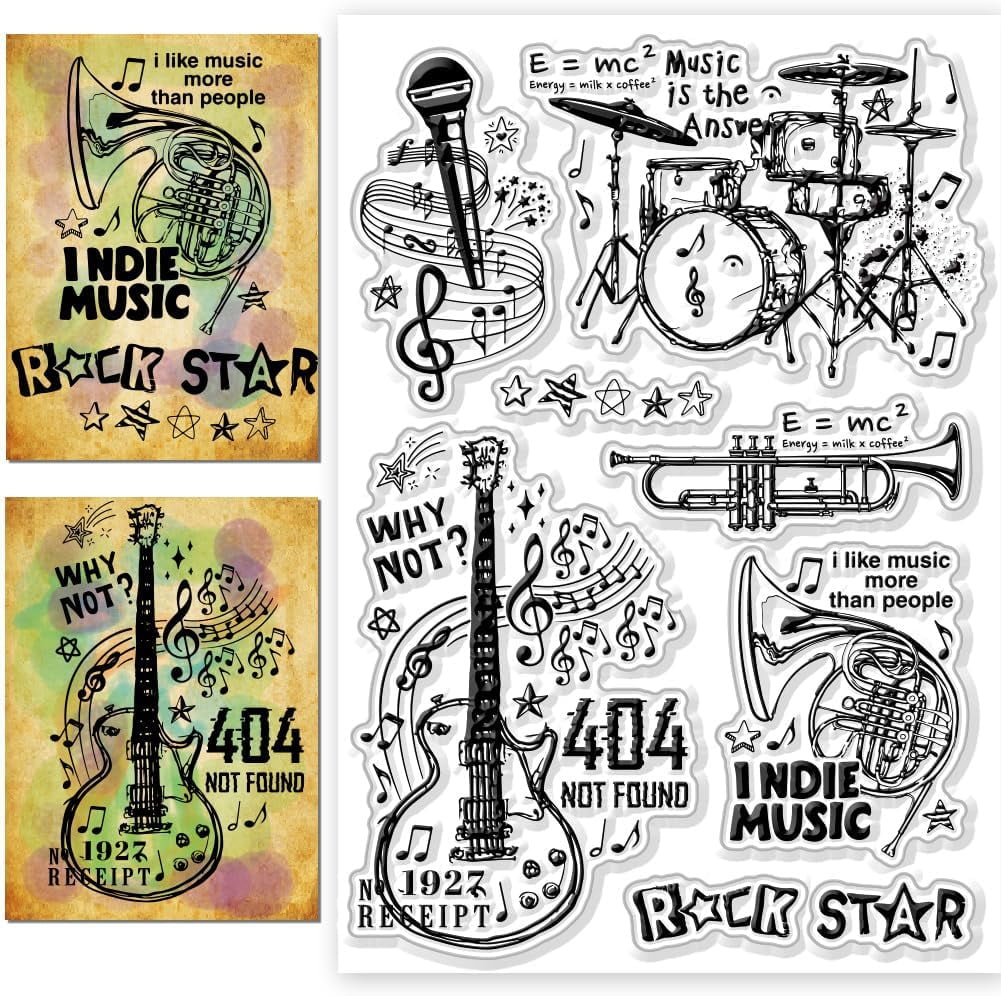 Custom PVC Plastic Clear Stamps for DIY Scrapbooking Photo Album ...