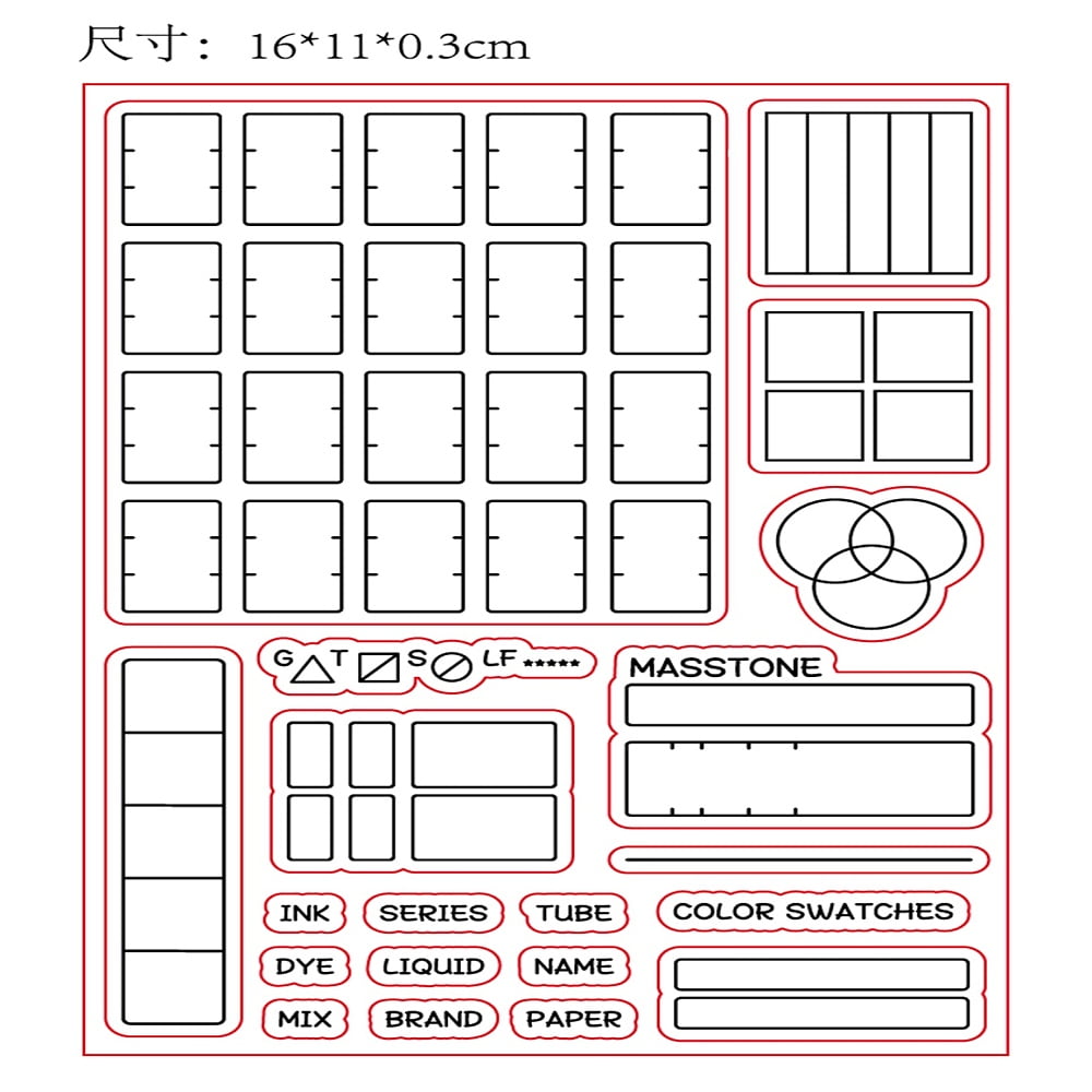 Custom PVC Plastic Clear Stamps for DIY Scrapbooking Photo Album ...
