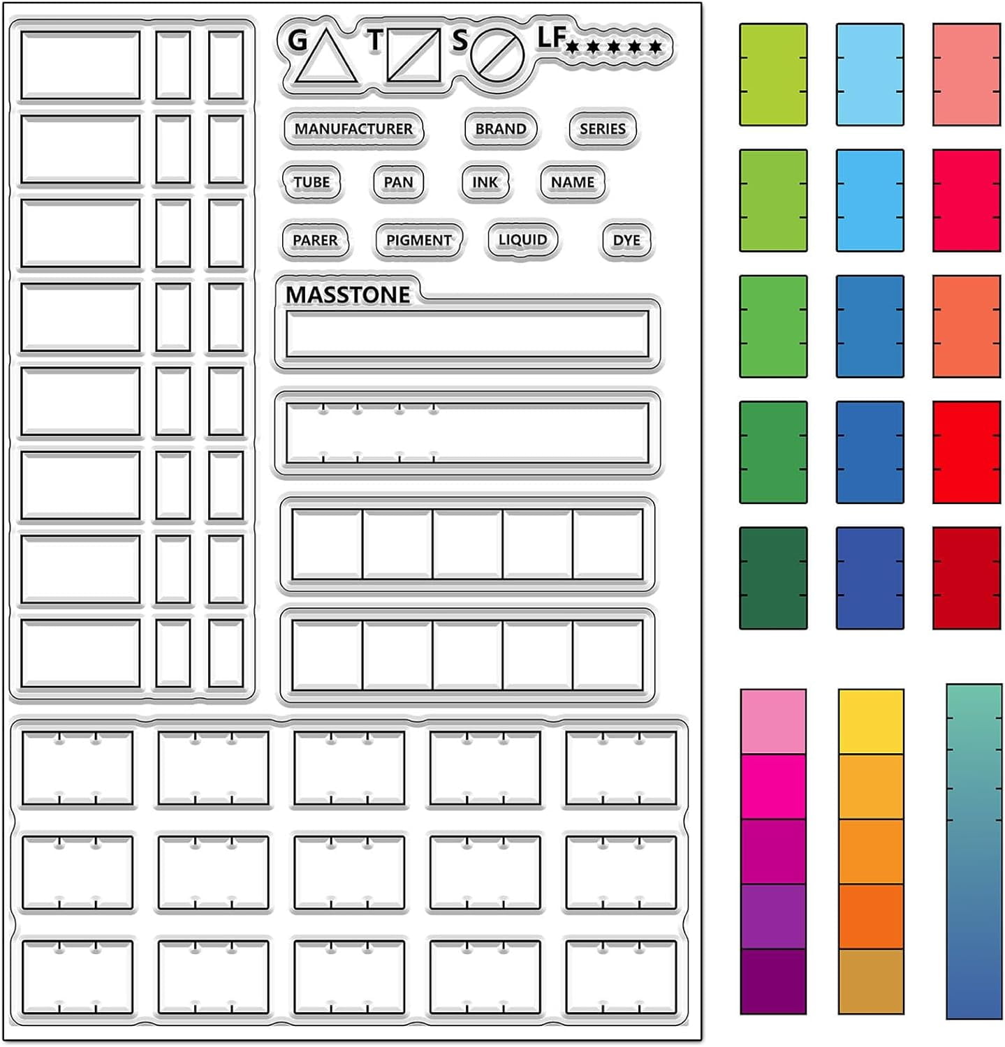 Custom PVC Plastic Clear Stamps for DIY Scrapbooking Photo Album ...