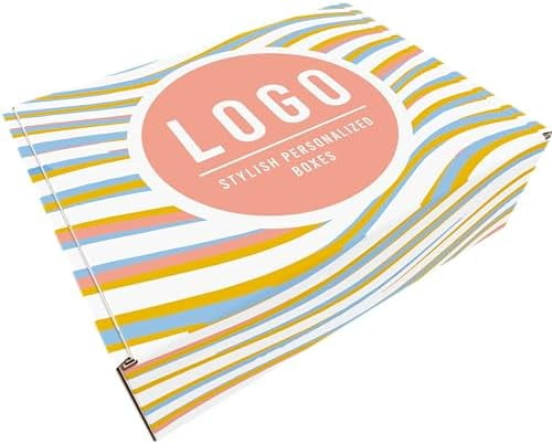 Custom Packaging Boxes (25 Pack) - Design Your Own Box with Logo for ...