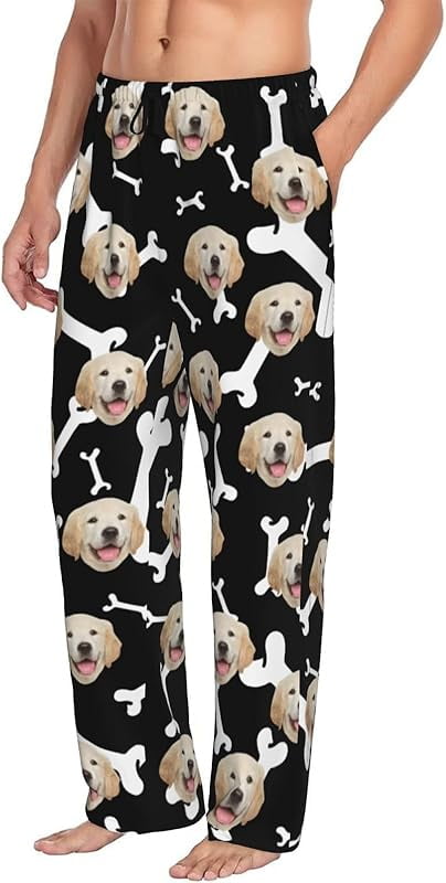 Custom Pajamas Pants For Men Personalized Funny Pajama Pants Pajama ...
