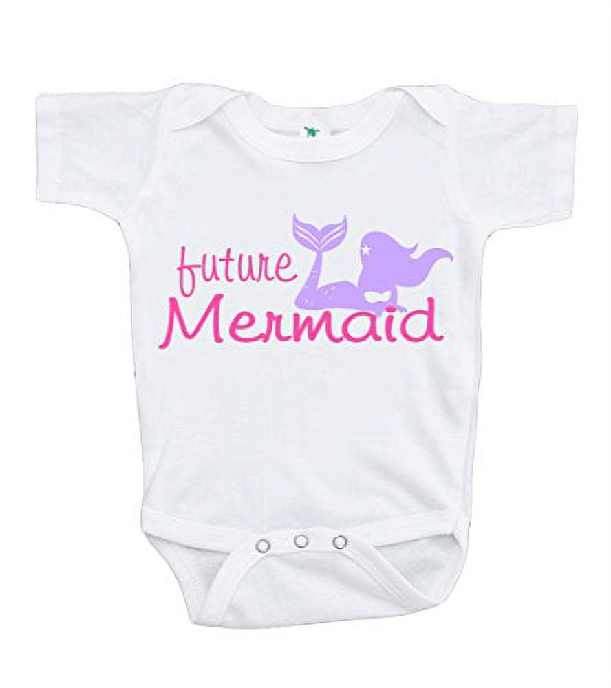 Custom Party Shop Baby Girl's Future Mermaid Onepiece Pink and Purple ...