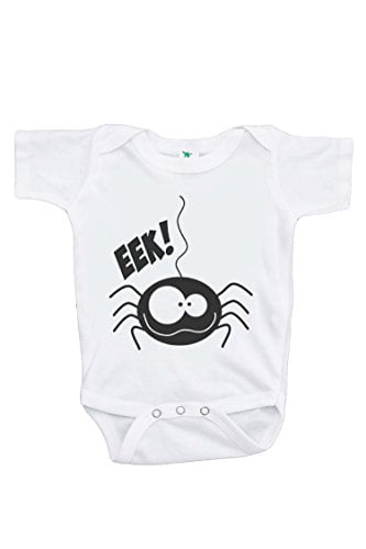 Custom Party Shop Baby's Eek Spider Halloween Onepiece - Walmart.com