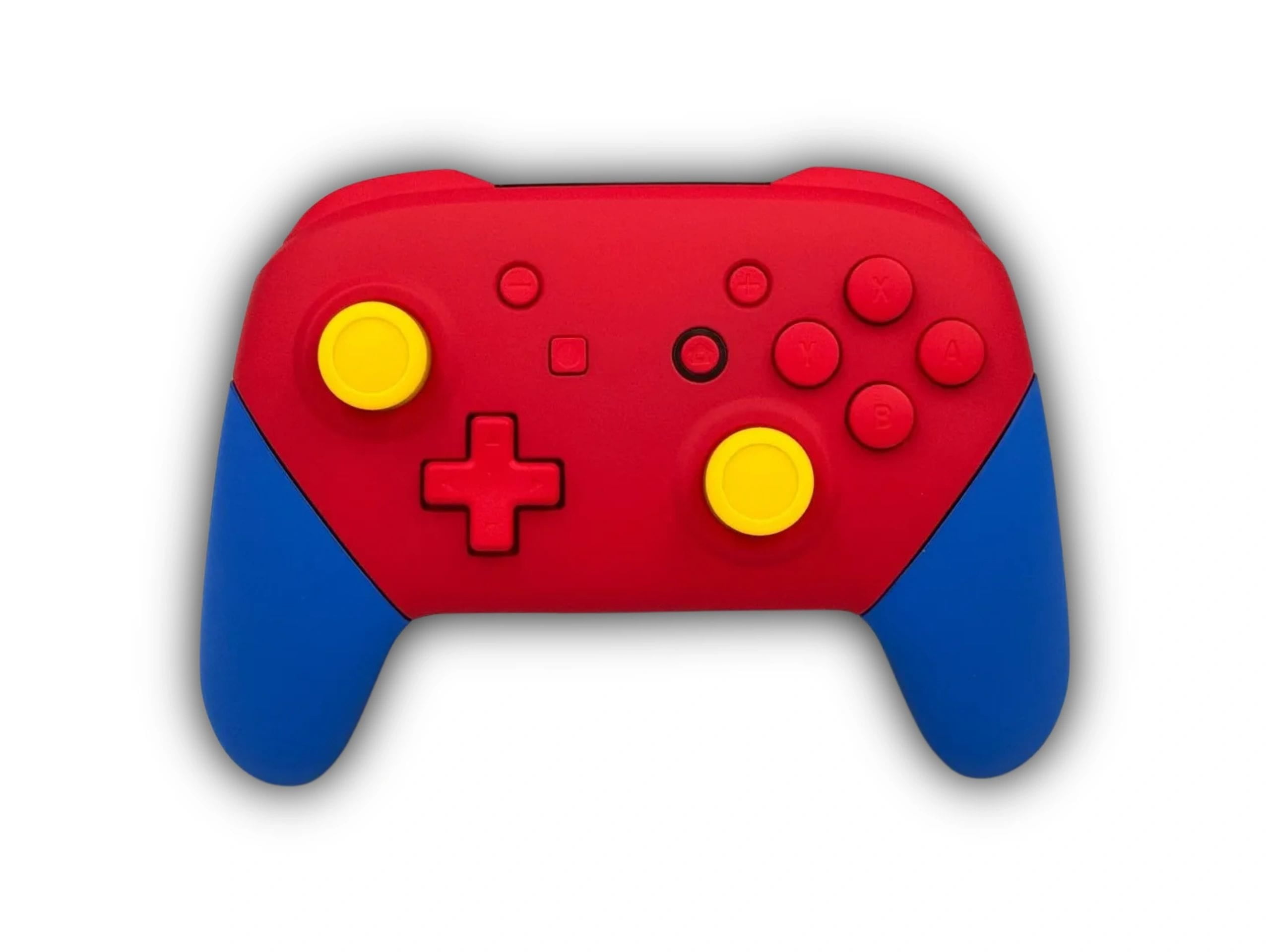 Custom "Passion Red, Blue, and Yellow" NS Pro Controller - Walmart.com