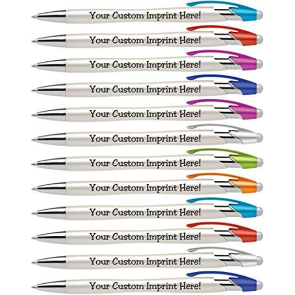 Express Pencils Pens with Stylus tip, Fine Point, 0.7 mm, Black Ink, 12 ...