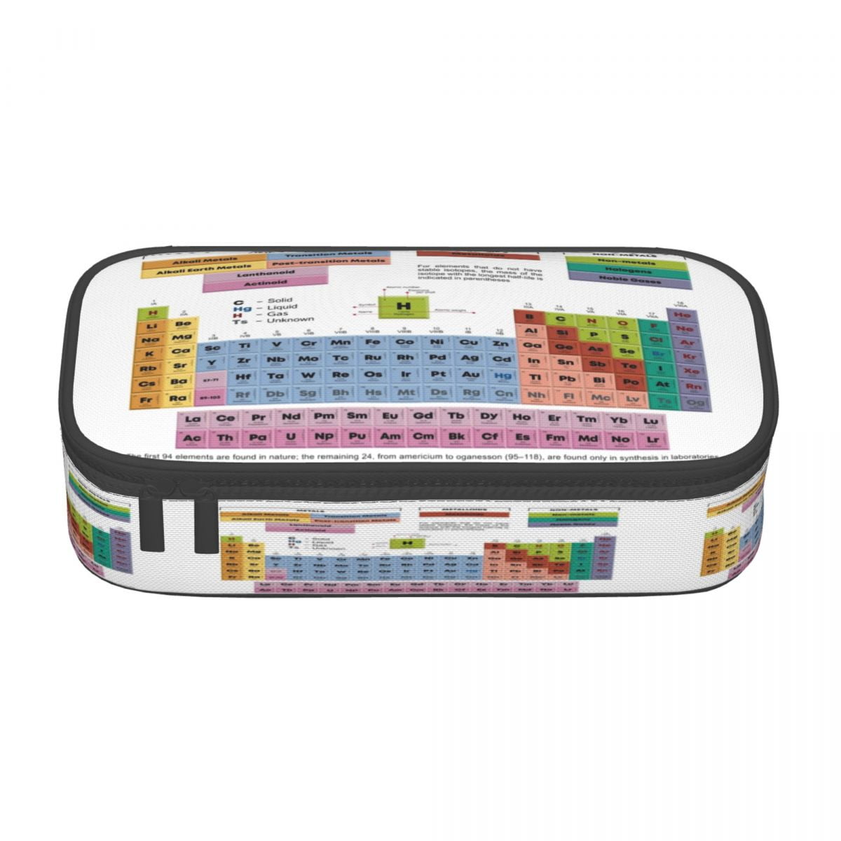 Custom Periodic Table Pencil Case Large Capacity Science Chemistry ...