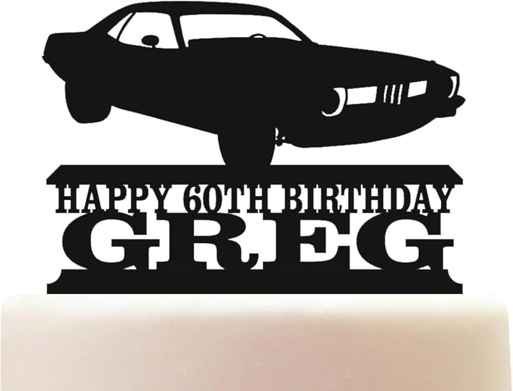 Custom Personalized Acrylic Acrylic 1971 Hemi Cuda Barracuda Muscle Car ...