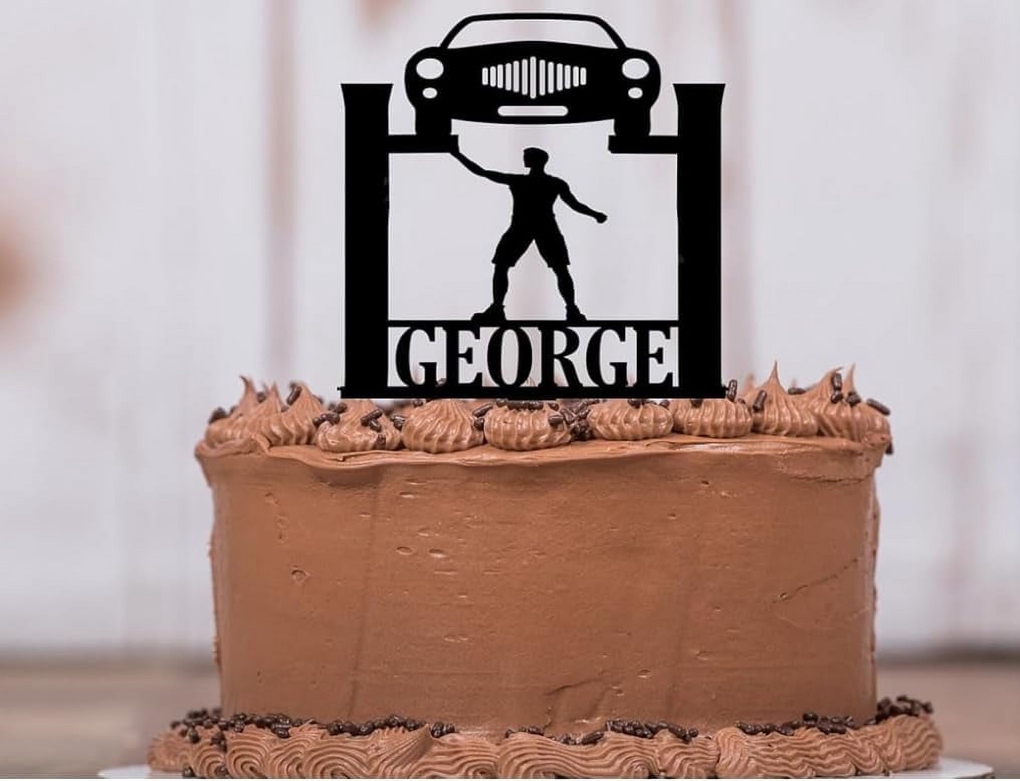 Custom Personalized Acrylic CakeTopper, For Engagements, Birthday ...