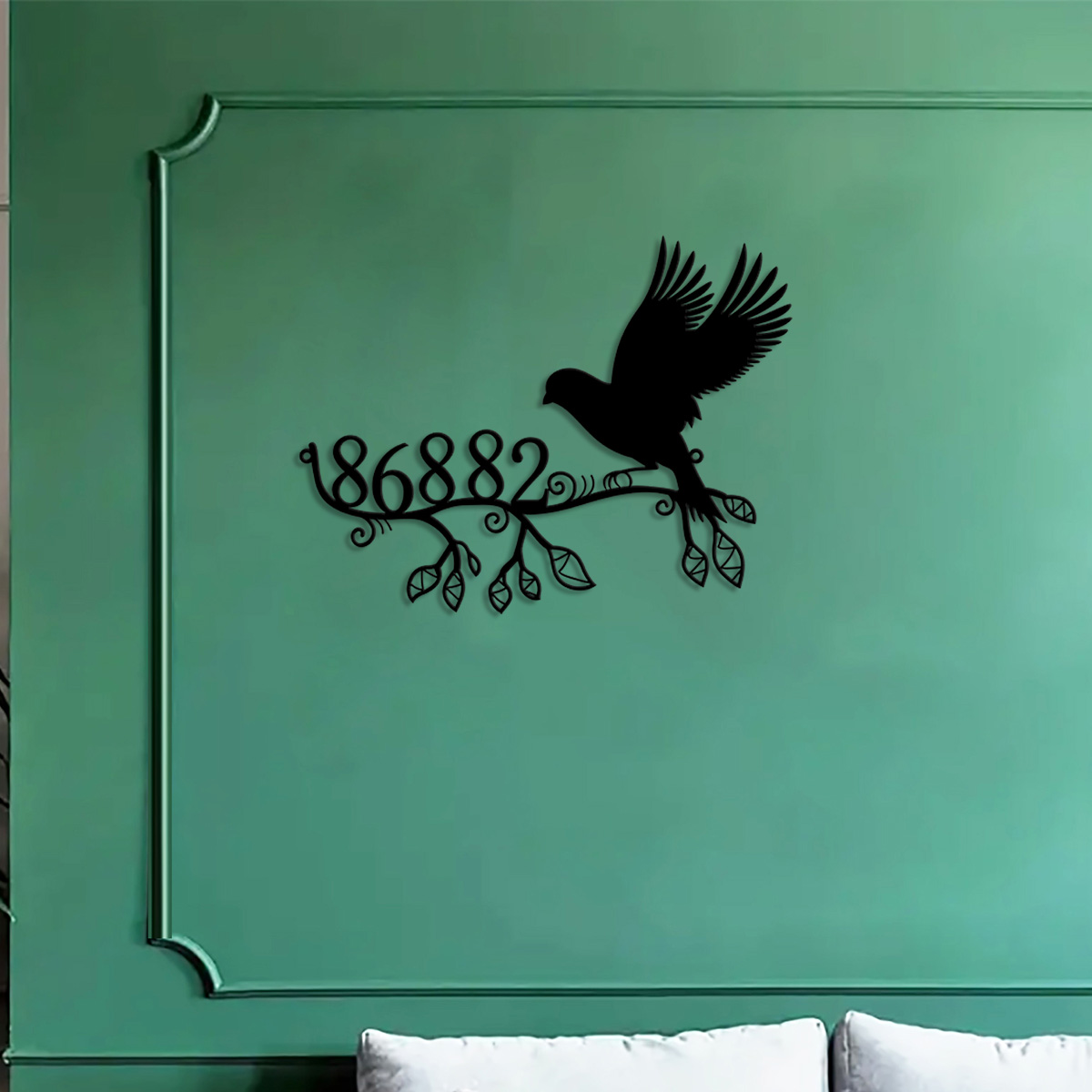 Custom Personalized Address Sign Custom House Number Sign Address ...