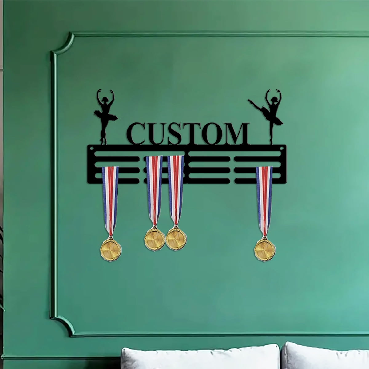 Custom Personalized Ballet Dance Award Medal Holder,Custom Ballet ...