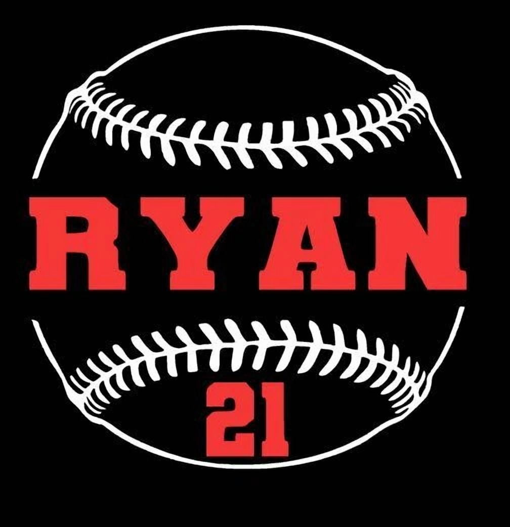Custom Personalized Baseball Vinyl Decal Sticker 4 Yeti Car Phone ...