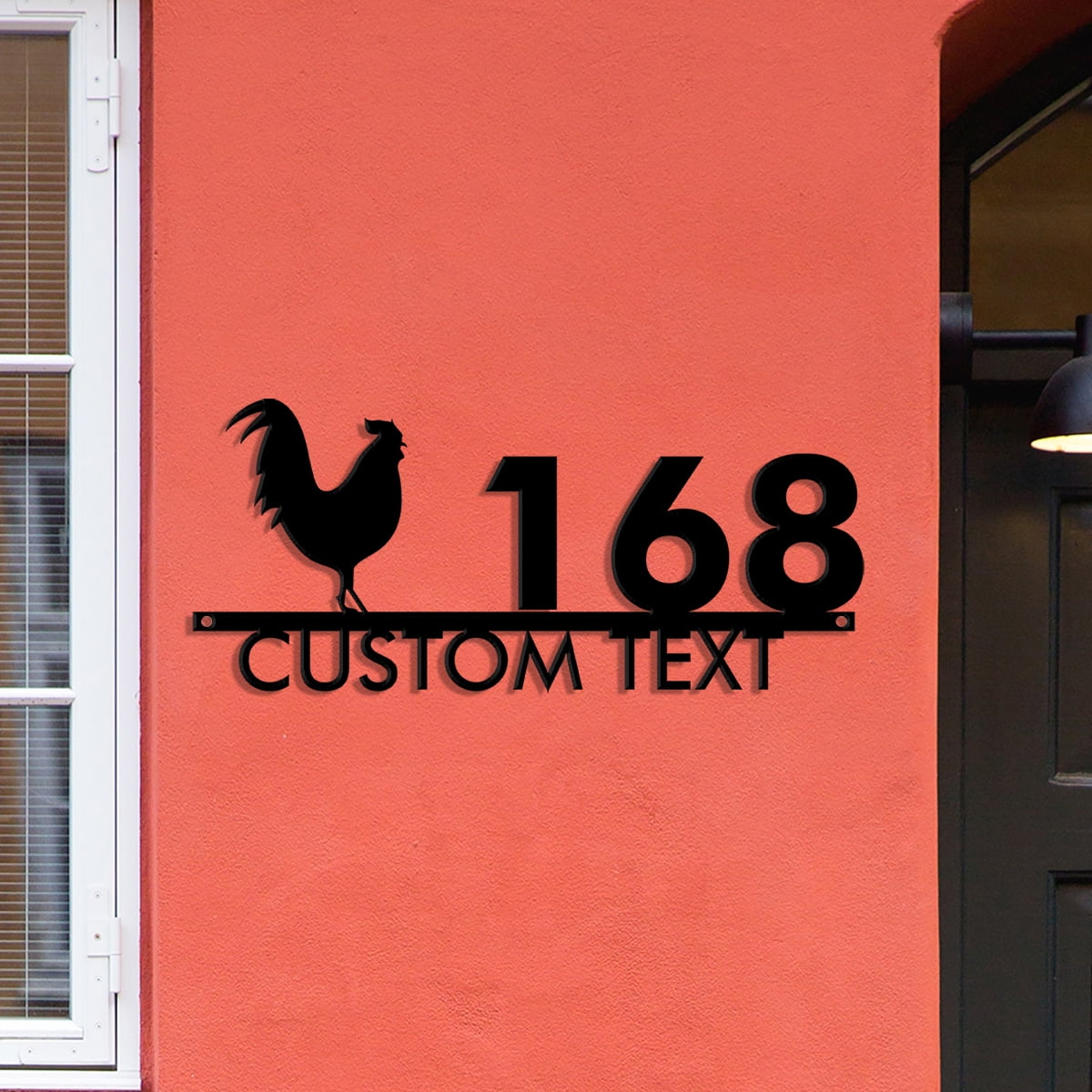 Custom Personalized Chicken Name Sign Metal Art Home Decor Father's Day ...