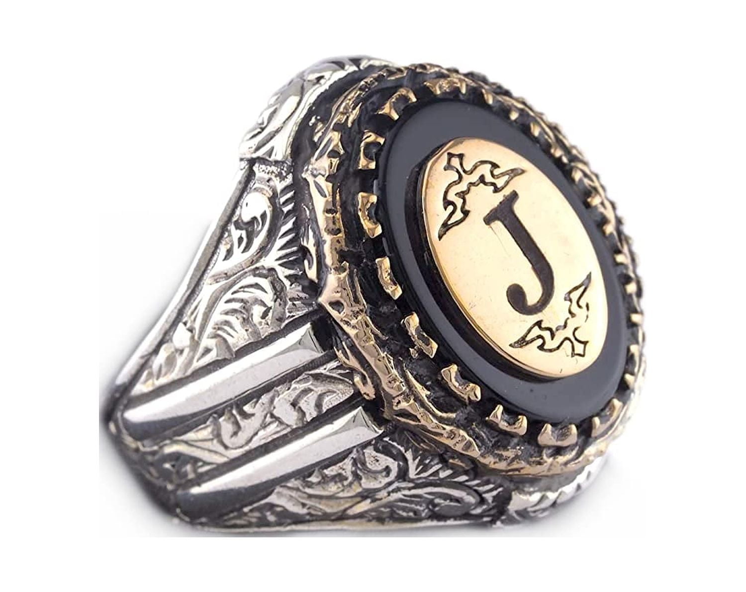 Custom Personalized Letter Ring, Beautiful Handcrafted Personalized ...