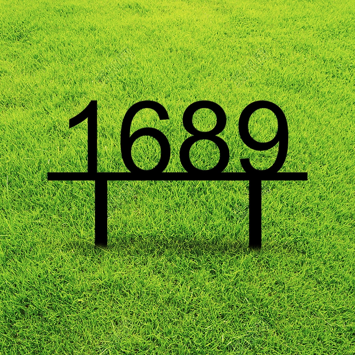 Custom Personalized Metal Address Sign, Modern Address Sign, Realtor ...