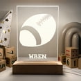 Custom Personalized Name Engrave LED Night Light Up Table Desk Lamp ...