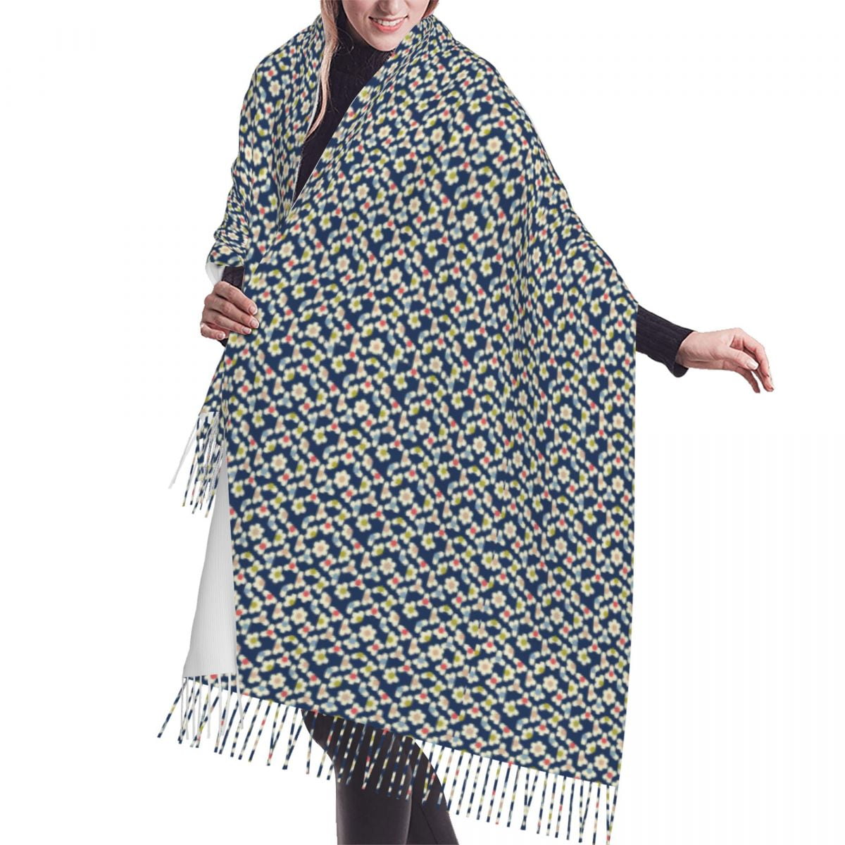 Custom Personalized Printed Orla Kiely Jigsaw Scarf Men Women Winter ...