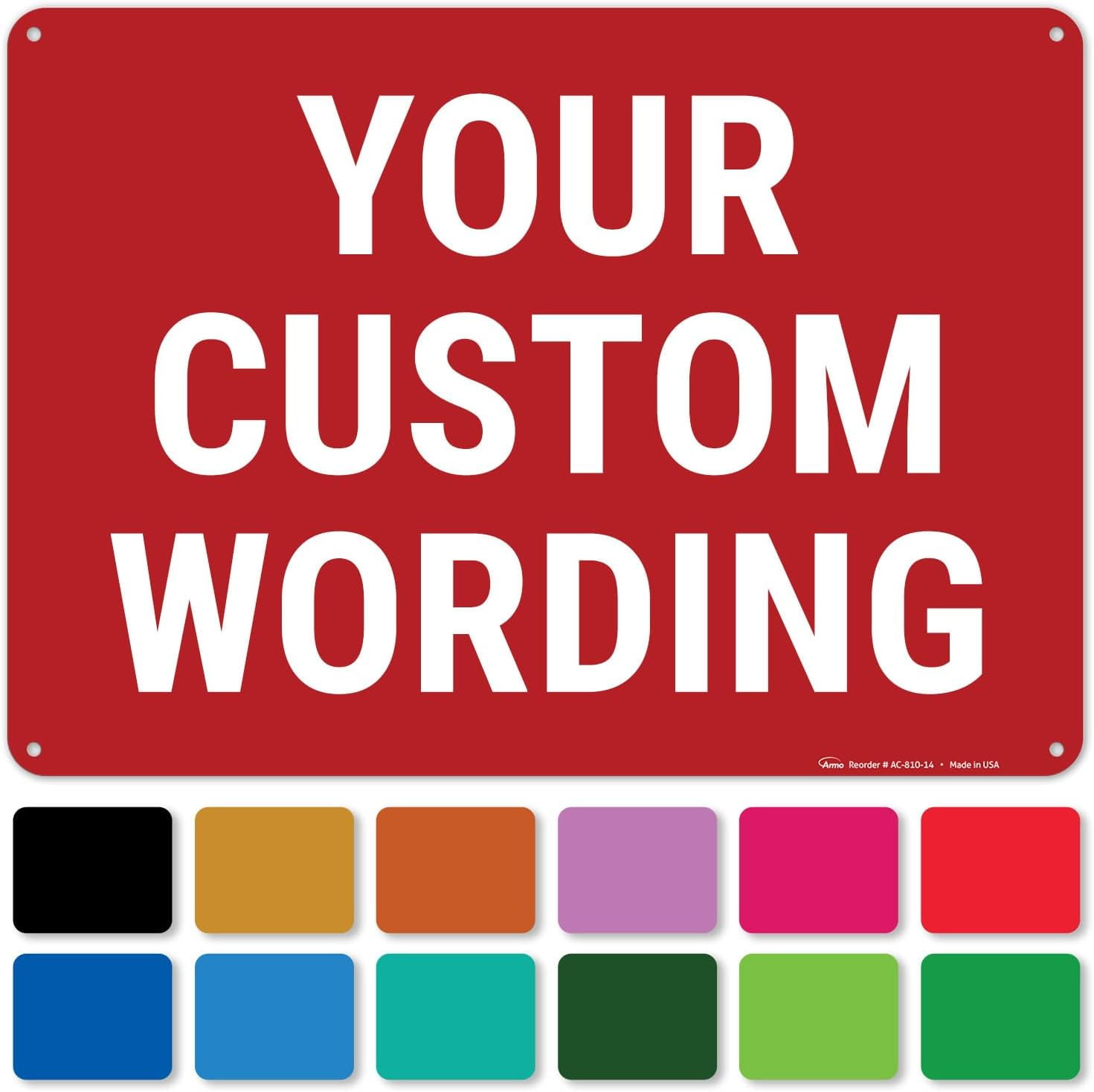 Custom Personalized Signs For , Office, Business, Delivery, Decor ...