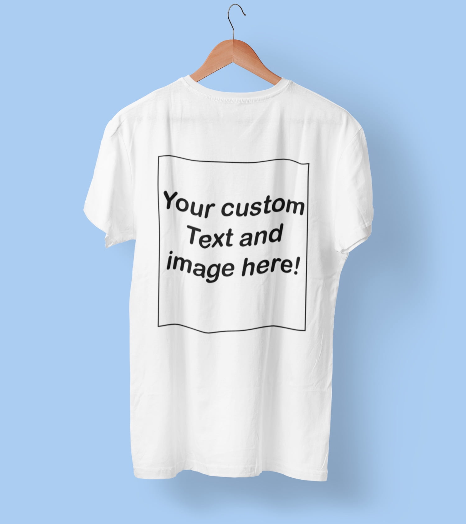 Custom Personalized T Shirt Print Your Logo Photo Text Custom Made ...