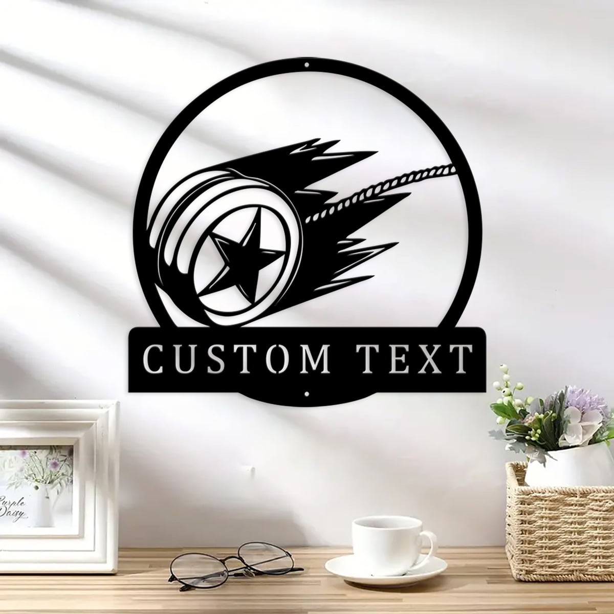Custom Personalized Yo-yo Metal Sign Yo-yo Metal Wall Art Yo-yo Metal ...